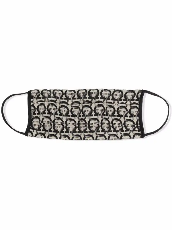 FERRAGAMO Gancini-print Face Mask