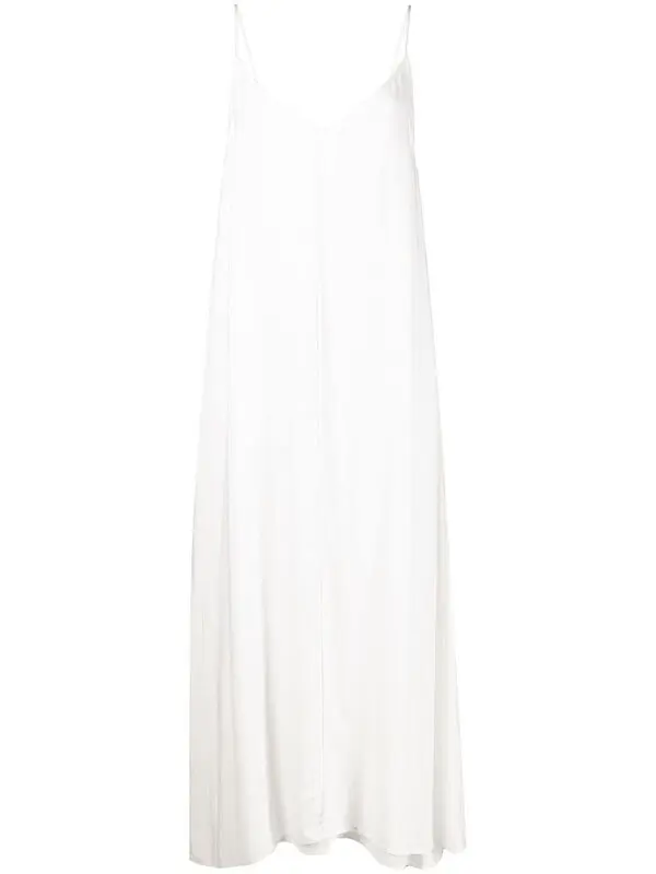 Voz Double-layer Cami Dress - White