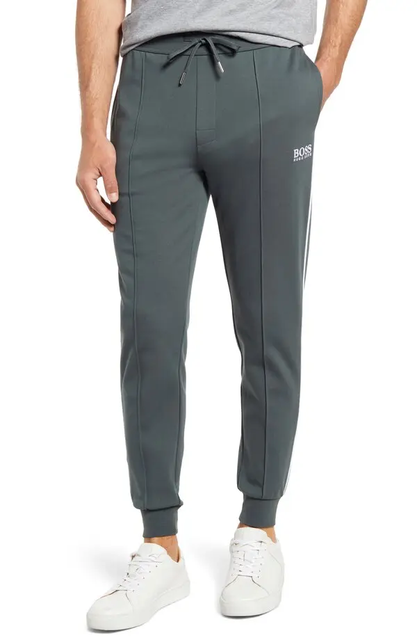 Hugo Boss Track Suit Pintuck Joggers - Green | Editorialist