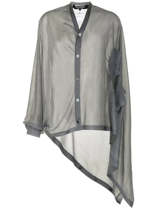 Junya Watanabe Fine-knit Sheer Cardigan