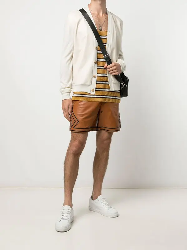 Amiri Buttoned-up Cashmere Cardigan