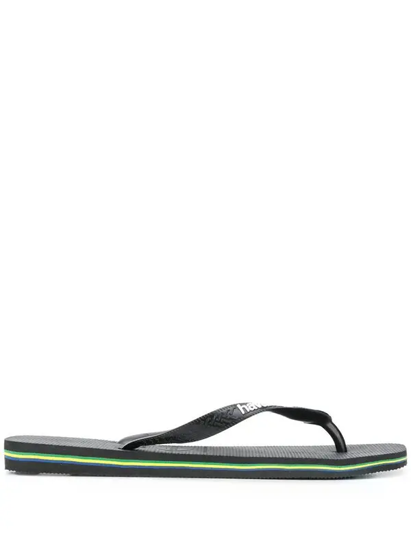 Havaianas Logo Detail Flip-flops - Black