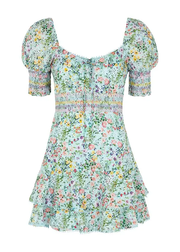 elara pink satin lace mini dress Pink Alonna Lace Slip Mini Dress