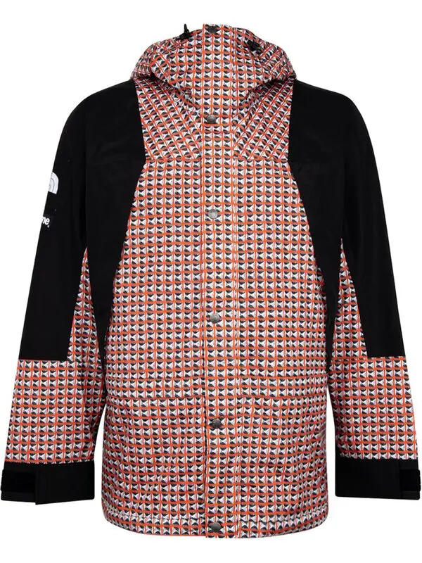 Supreme X The North Face Studded Mountain Light Jacket - Red