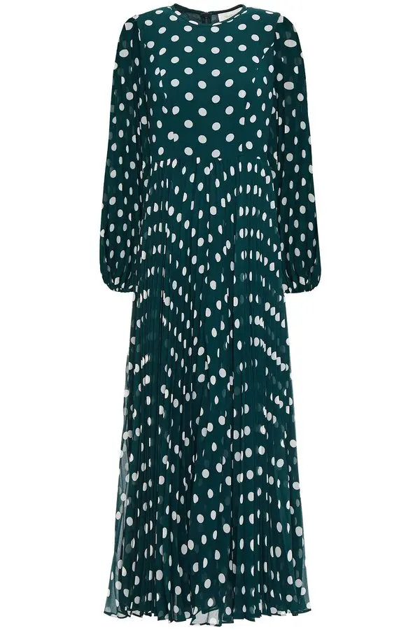sachin and babi light blue dress Pleated chiffon dress - Women