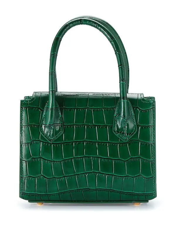 Mateo Diana Croc-effect Leather Tote