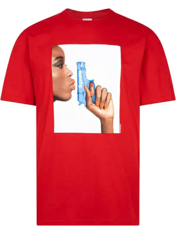 Supreme Water Pistol T-Shirt - Red | Editorialist