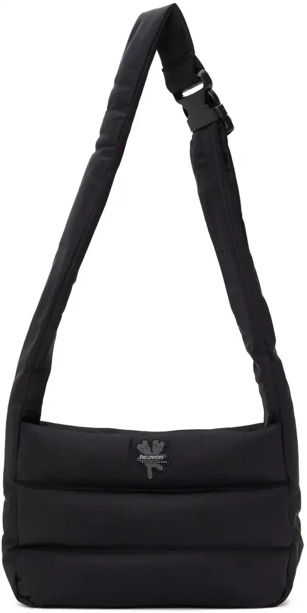 Marc Jacobs Heaven Heaven Nylon Messenger Bag - Black | Editorialist