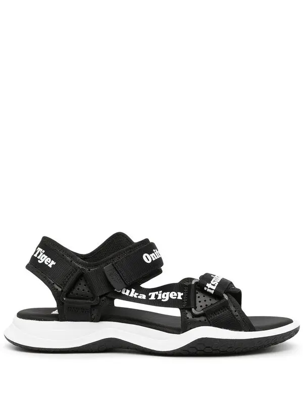 Onitsuka Tiger Ohbori Strap Sandals In Black 45% Off Editorialist