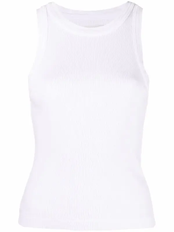 Citizens Of Humanity Sleeveless Ribbed Top - White