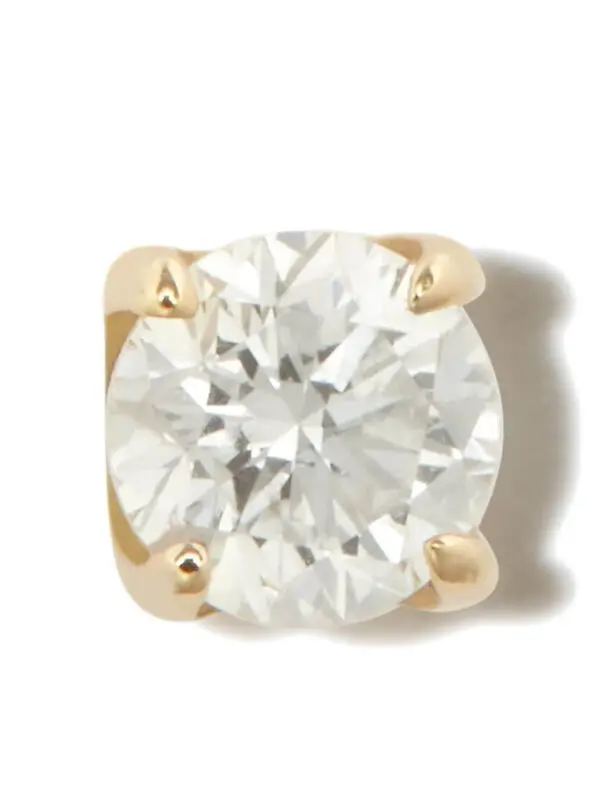 OTIUMBERG 14kt Yellow Diamond Stud Earring