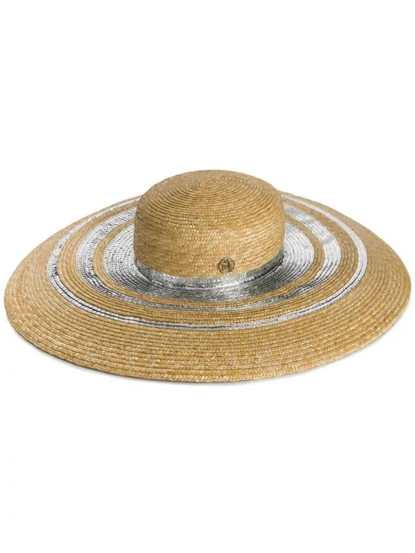 MAISON MICHEL Bianca Capeline Hat