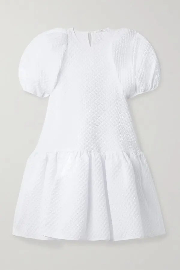 Cecilie Bahnsen Edition Alexa Oversized Tiered Cotton-Blend