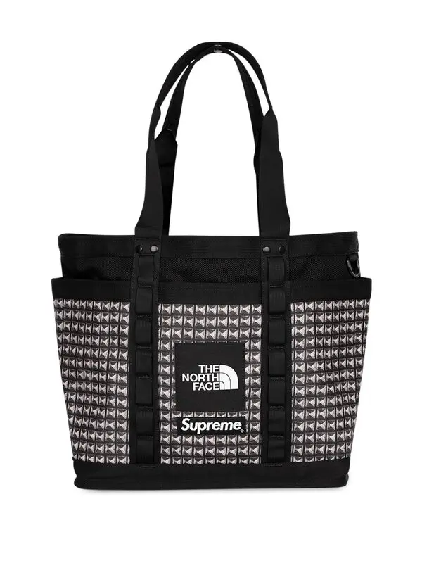 Supreme X The North Face Stud-print Utility Tote Bag - Black