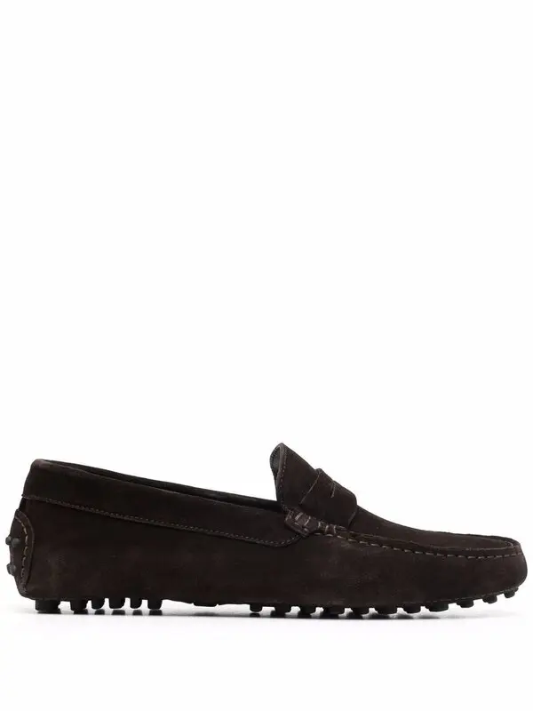 SCAROSSO Michael Penny Loafers - Brown