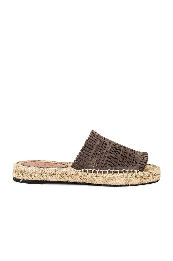 Alaïa Espadrille Flats - Tourterelle