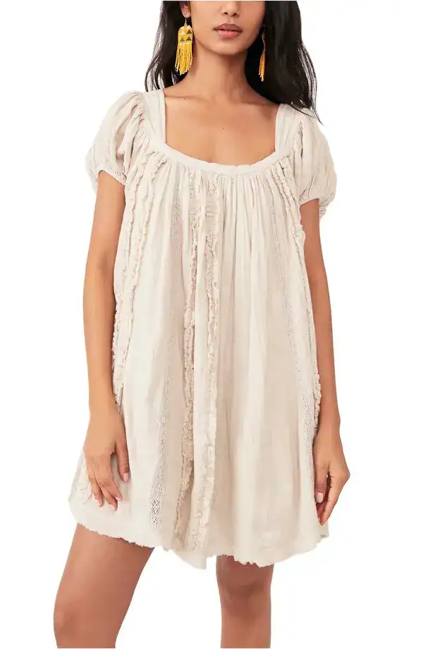 Free People Angele Minidress - Dust Storm | Editorialist