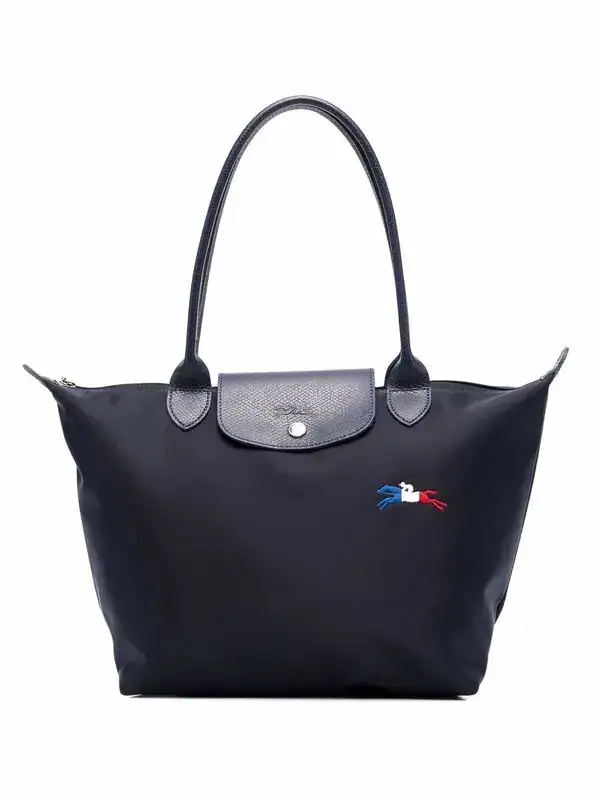 Longchamp Le Pliage TrèS Paris Shoulder Bag - Blue | Editorialist