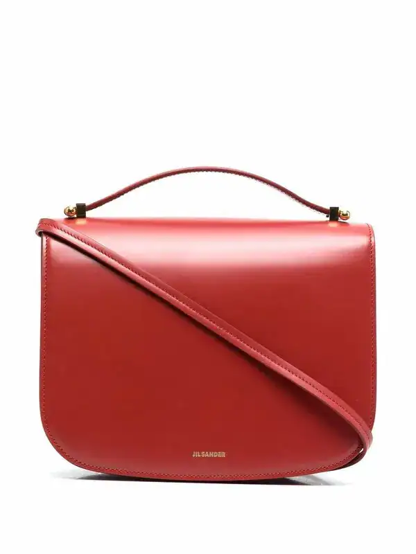 Buy JIL SANDER Taos Shoulder Bag - Orange At 30% Off | Editorialist