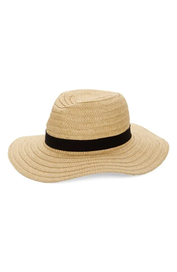 Madewell Braided Straw Hat - Natural Multi | Editorialist