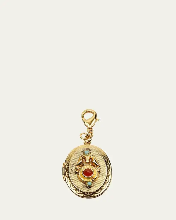 BEN-AMUN Oval Locket Charm