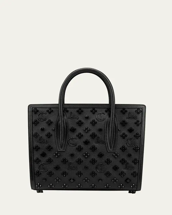 CHRISTIAN LOUBOUTIN Paloma Medium Tote - Black