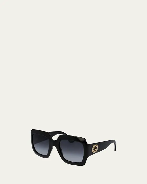 Gucci Oversized Square Sunglasses - Black