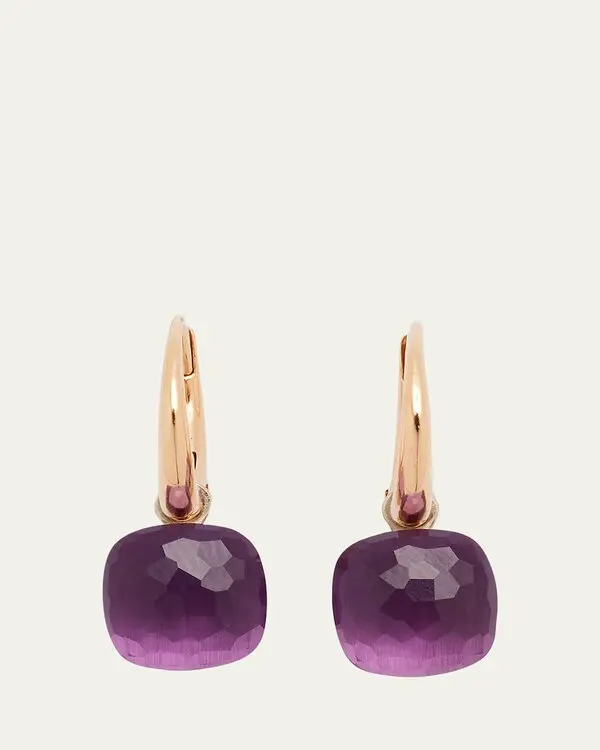 Pomellato Nudo Petite Amethyst Drop Earrings - One-color