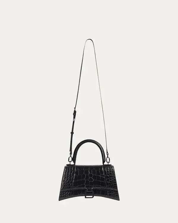 Balenciaga Hourglass Xs Top Handle Bag