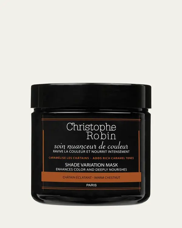 Christophe Robin Shade Variation Care Nutritive Mask With Temporary Coloring - Warm Chestnut