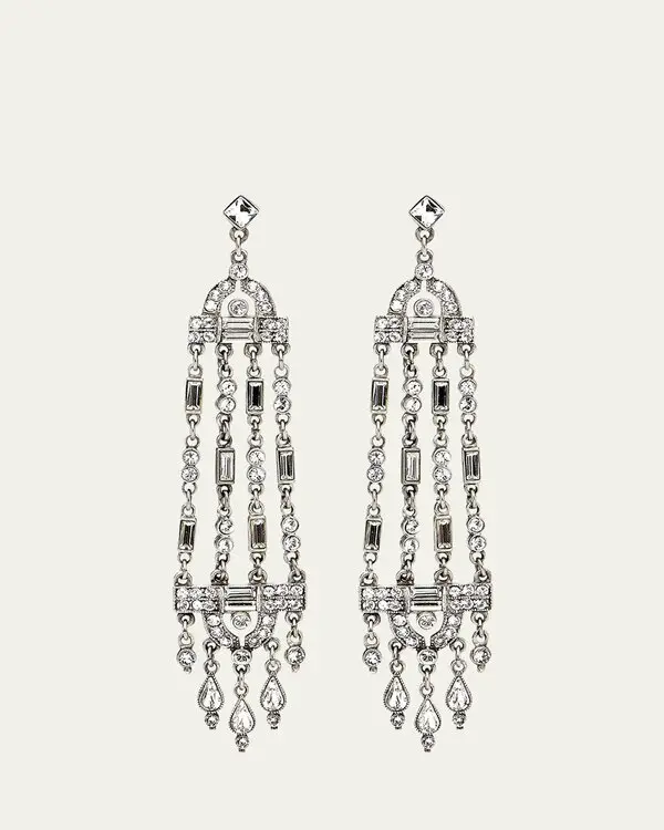 BEN-AMUN Crystal Drop Earrings