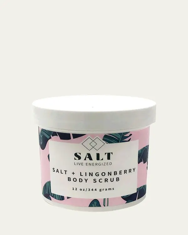 SALT LIVE ENERGIZED 12 Oz. Salt + Lingonberry Body Scrub