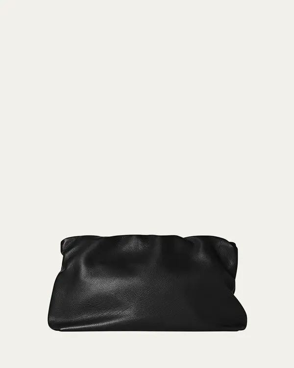 THE ROW Bourse Small Clutch - Black