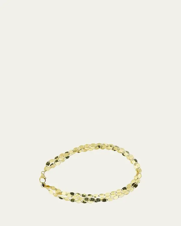 Lana Jewelry Nude Multi-strand Chain Bracelet In 14k