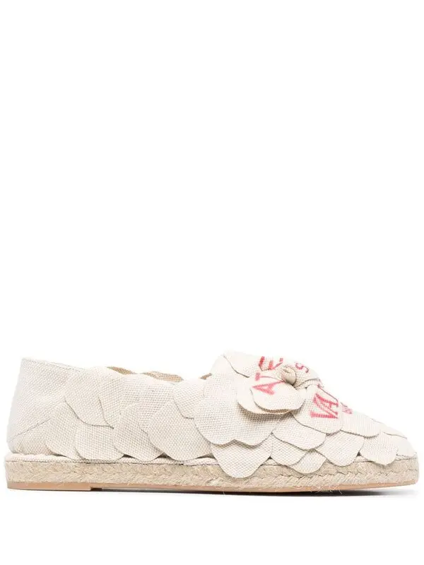 Valentino Garavani Atelier 03 Rose Edition Espadrilles - Neutrals