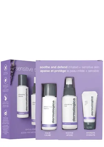 DERMALOGICA Sensitive Skin Rescue Kit, Facial Cleansers, Hydrating