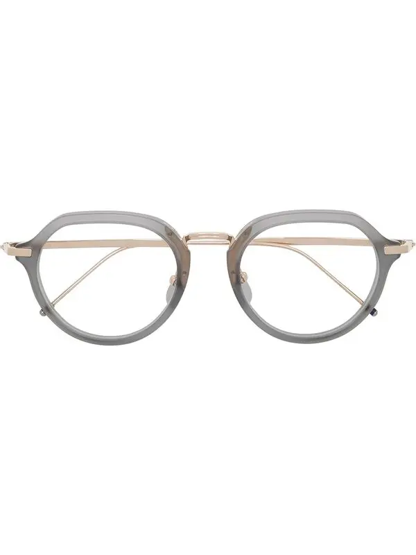 Thom Browne Round Frame Eyeglasses - Grey