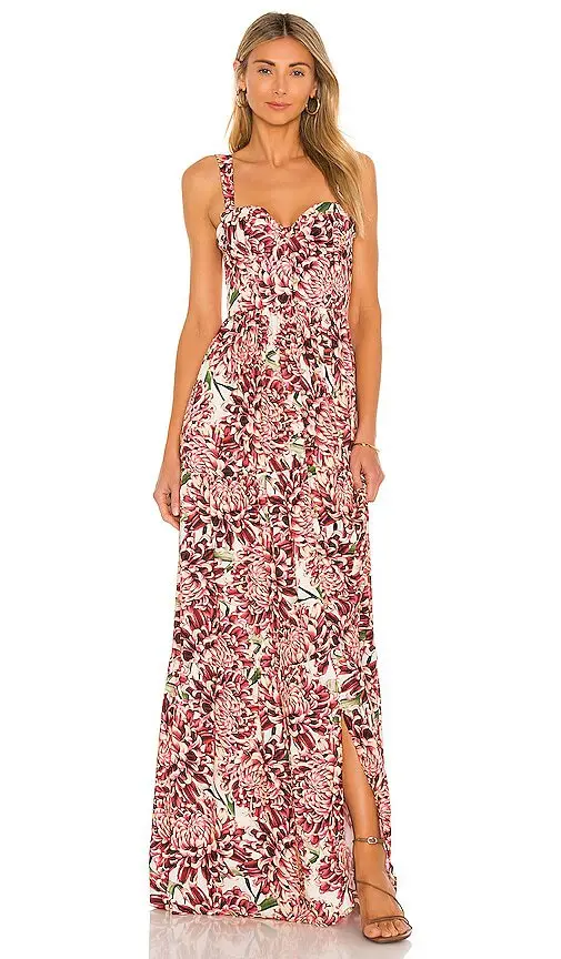 Agua Bendita Dunna Dress In Red
