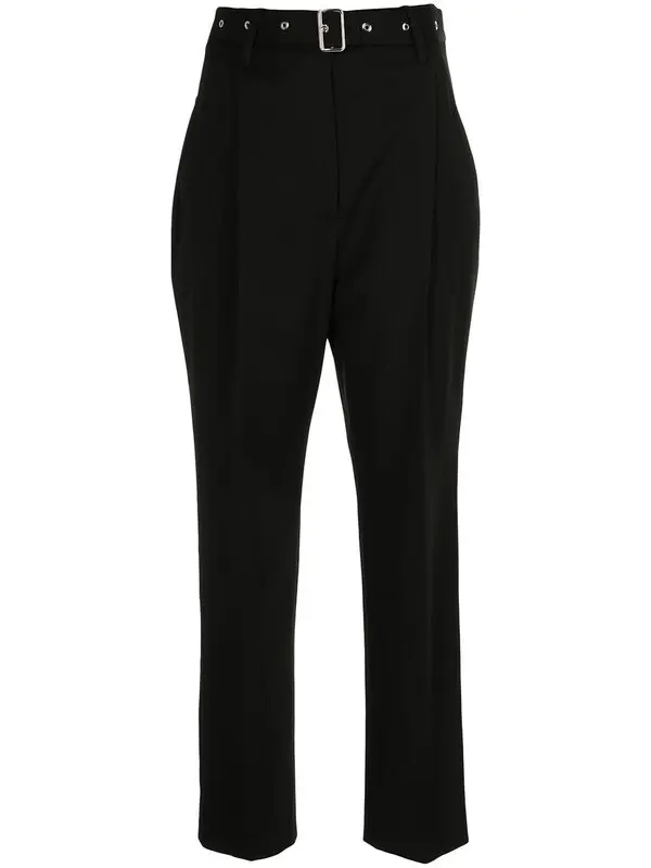 Proenza Schouler Cropped Carrot Leg Trousers