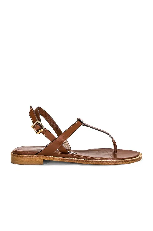 Manolo Blahnik Hata Sandals - Brown
