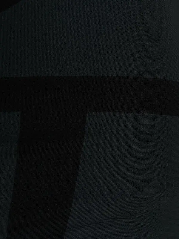 TOTÊME Monogram Low-back Swimsuit - Black
