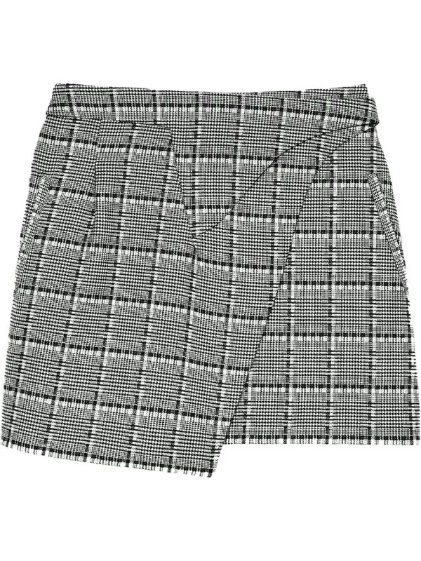 Wardrobe.NYC Wrapped Mini Skirt