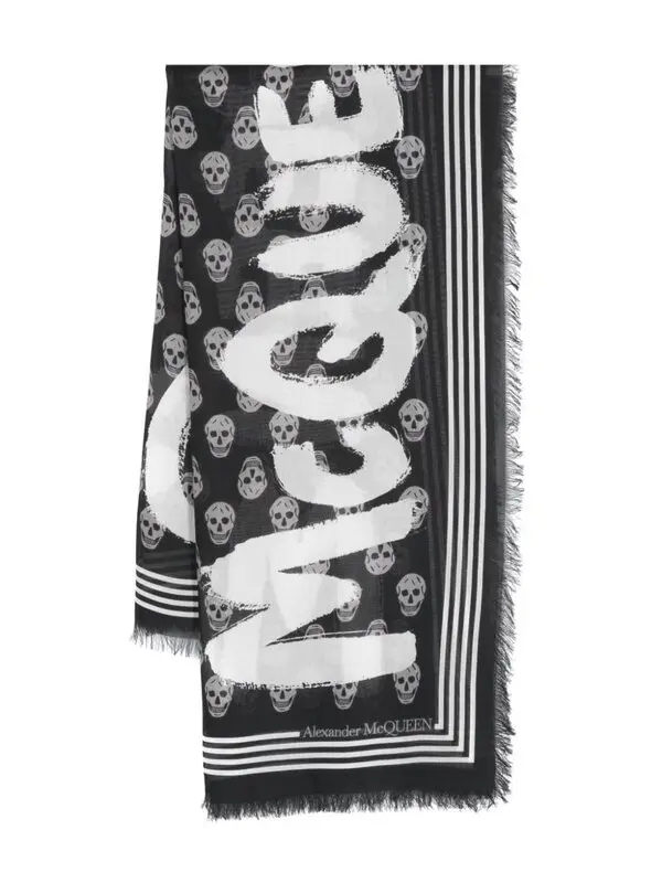 Alexander McQueen Skull-print Scarf