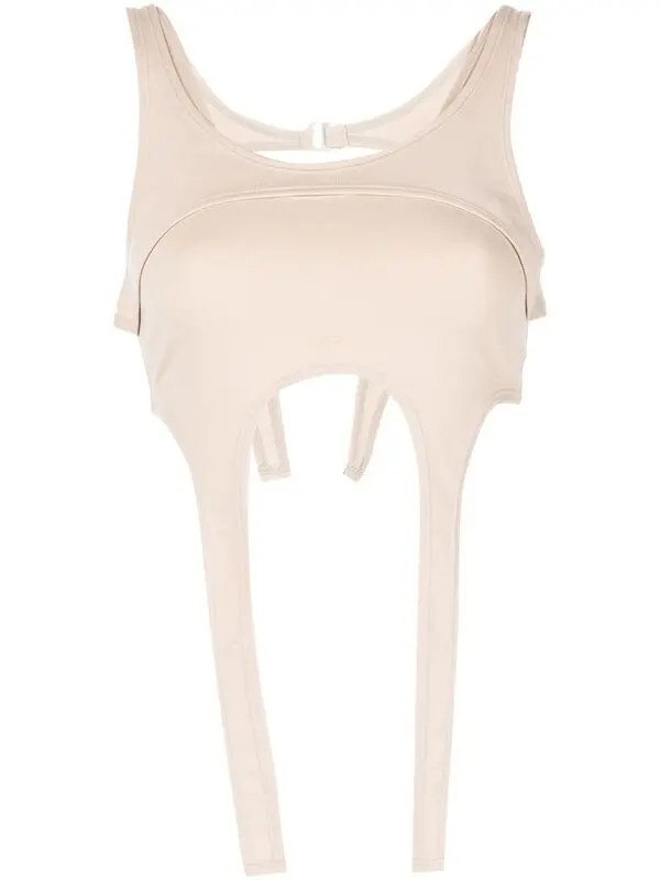 HELIOT EMIL Cropped Vest Top