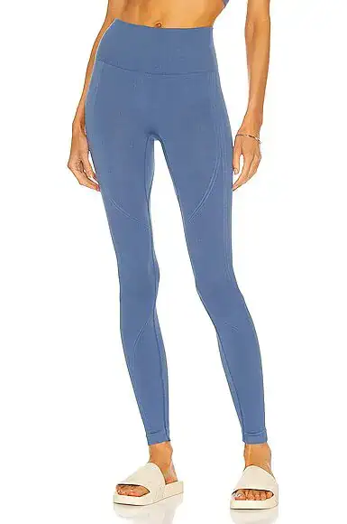 Alala Rib Seamless Tight Legging In Blue 50% Off Editorialist