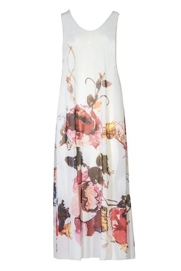 Rosamosario The Garden Of Cap Ferrat Dress - White | Editorialist