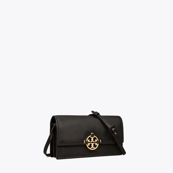 Tory Burch Miller Wallet Crossbody - Black