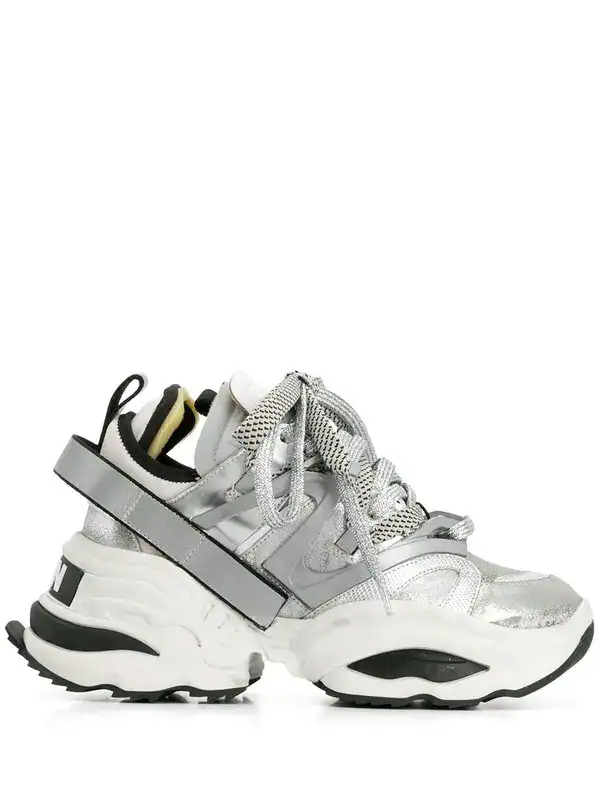 Dsquared2 The Giant Sneakers In Grey - 54% Off | Editorialist