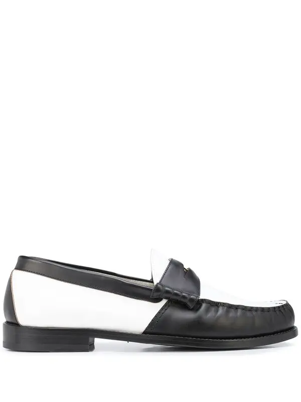 Rhude Colour-block Penny Loafers