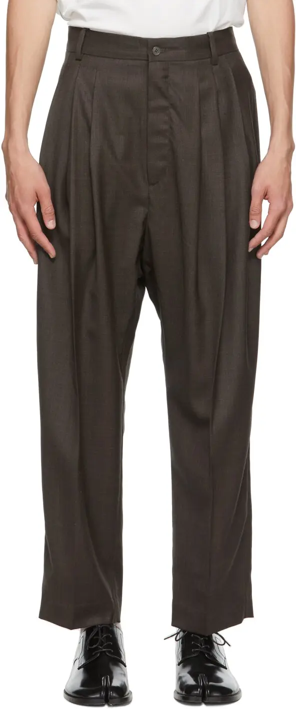 HED MAYNER / 4Pleat Pants